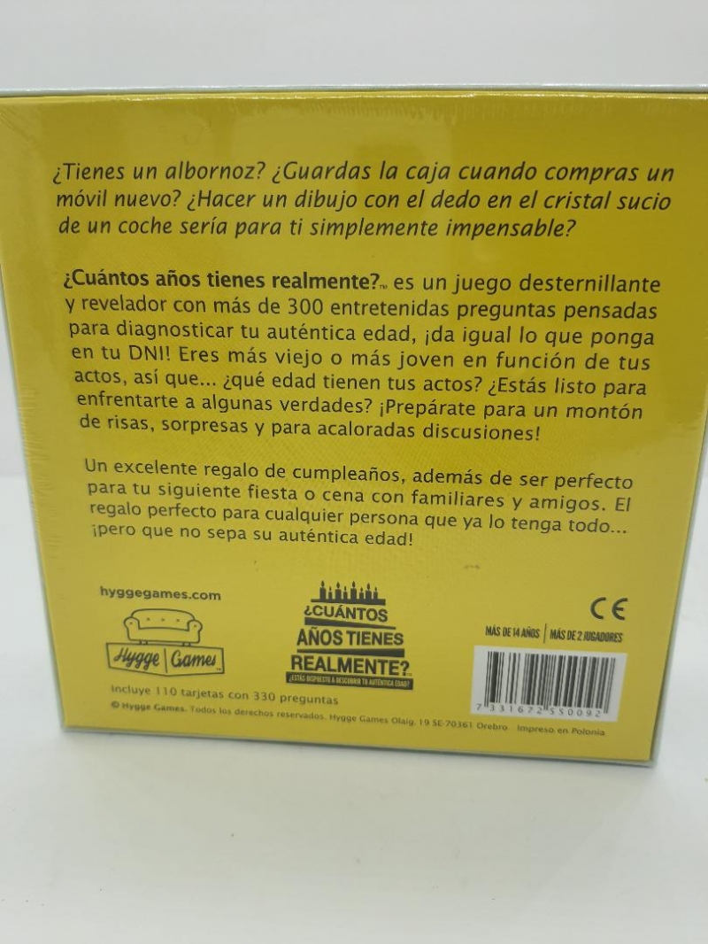 cuantos años tienes realmente